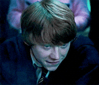 Ron Weasley Scared Gif
