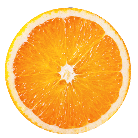 Orange Brightening Sticker by Fresh Line for iOS & Android | GIPHY