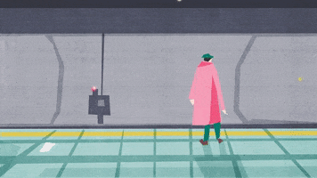 Artist Train GIF by andrewillustration - Find & Share on GIPHY