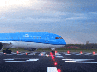 Airplane Landing Gif