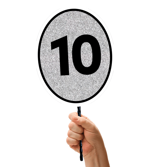 Number 10 Point Sticker by Mastifftv for iOS & Android | GIPHY