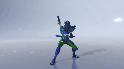 Titans-genji-laugh GIFs - Get the best GIF on GIPHY
