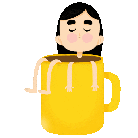 Coffee Relax Sticker for iOS & Android | GIPHY