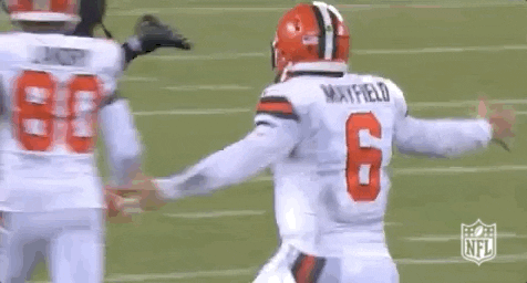 Cleveland Browns Running GIF by NFL - Find & Share on GIPHY