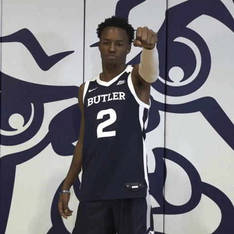 College Basketball Mic Drop GIF by butlermbb - Find & Share on GIPHY