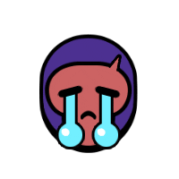 Sad Cry Sticker by Brawl Stars for iOS & Android | GIPHY