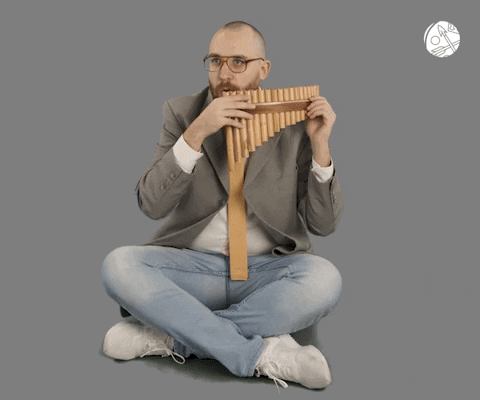 Pan Flute Band GIF by Verohallinto - Find & Share on GIPHY
