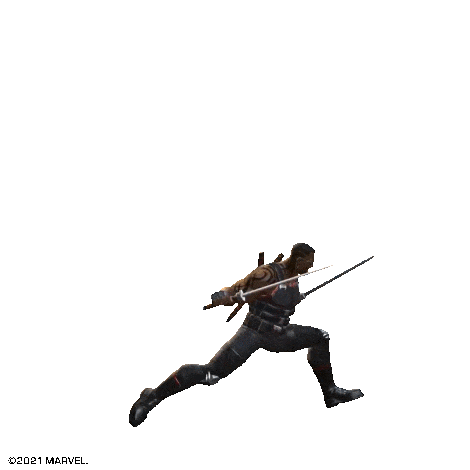Marvel Comics Blade Sticker by Marvel Contest of Champions for iOS ...