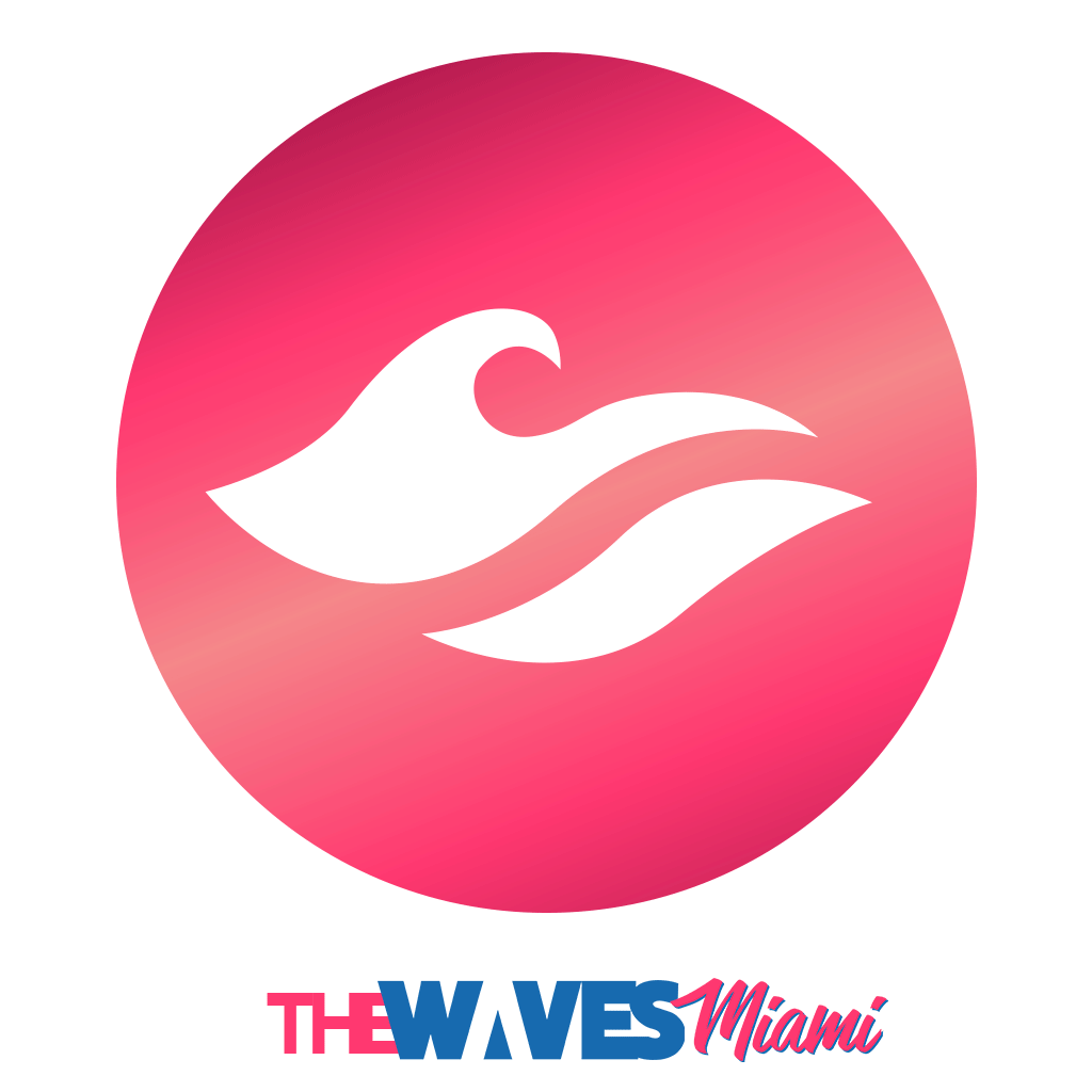 Spin Miami Sticker by thewavesmiami for iOS & Android | GIPHY