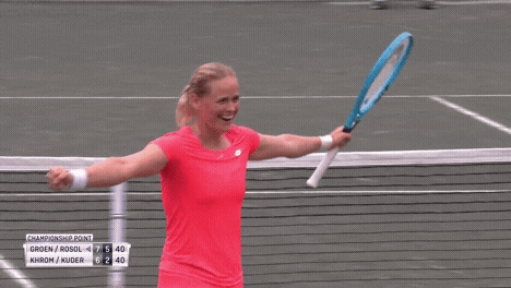 Womens Tennis Hug GIF by WTA - Find & Share on GIPHY