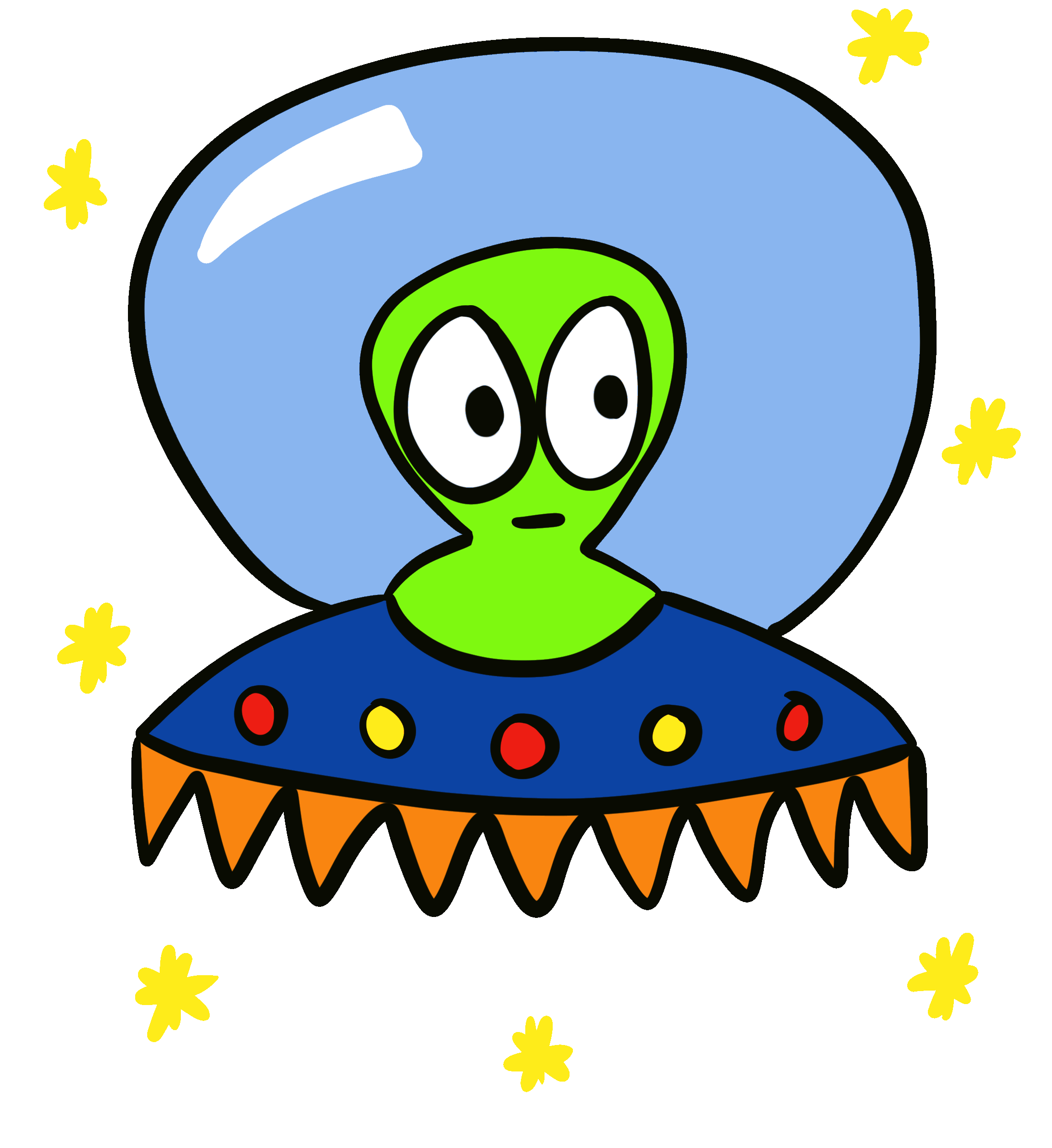 Area 51 Space Sticker by Jelene for iOS & Android | GIPHY