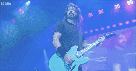 Foo Fighters Reading GIF by BBC Radio 1 - Find & Share on GIPHY