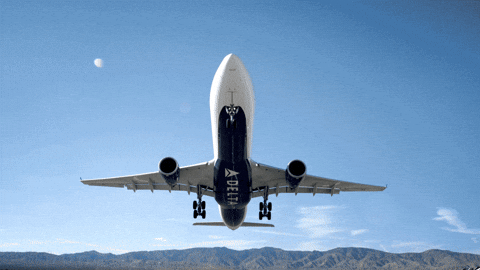 Take Off GIF by Delta Air Lines - Find & Share on GIPHY