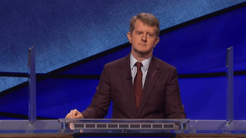 The Greatest Of All Time GIF by Jeopardy! - Find & Share on GIPHY