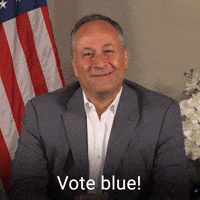 Voting-blue GIFs - Get the best GIF on GIPHY
