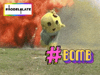 Walking Away From Explosion Animated Gif