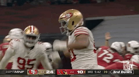 San Francisco 49Ers Football GIF by NFL - Find & Share on GIPHY