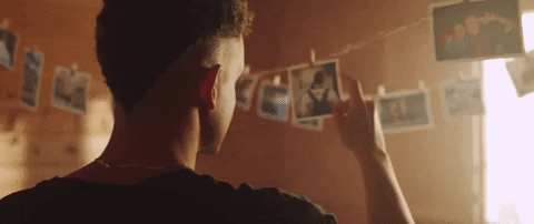 Photos Reminiscing GIF by Red Bull Records - Find & Share on GIPHY