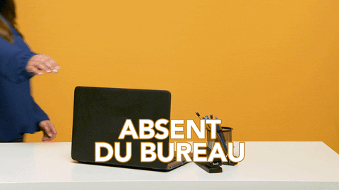 Absent-de-bureau GIFs - Find & Share on GIPHY