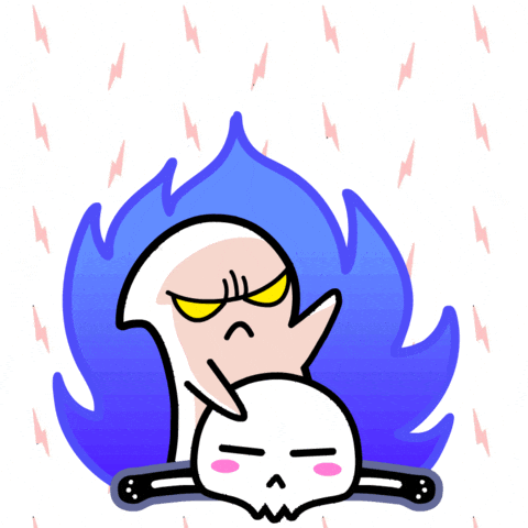Skeleton On Fire GIFs - Get the best GIF on GIPHY