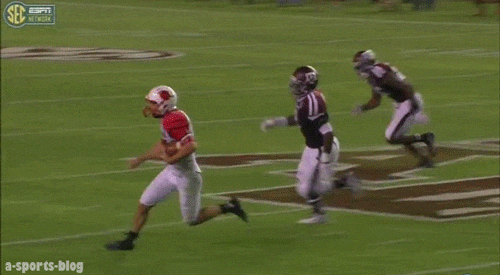 Football Hit Gif