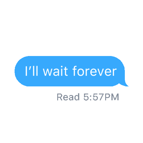 Text Waiting Sticker by Nicole Ruggiero for iOS & Android | GIPHY