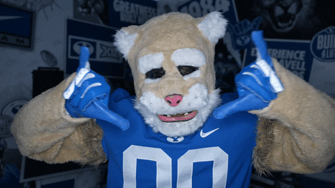 Y Cosmo GIF by BYU Cougars - Find & Share on GIPHY