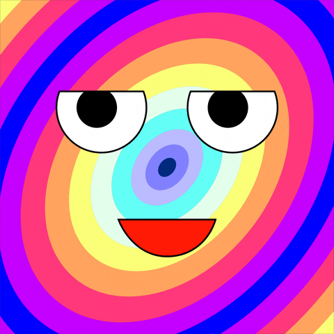 Art Smile GIF by Jen Stark - Find & Share on GIPHY