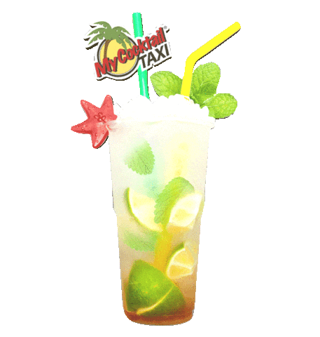 Mojito Sticker by MyCocktailTaxi for iOS & Android | GIPHY