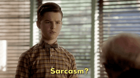 Sarcastic Sheldon Cooper GIF by CBS - Find & Share on GIPHY