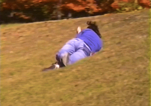 Rolling Down Hill Gif