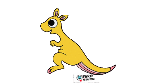 Jumping On My Way Sticker by SWR Kindernetz for iOS & Android | GIPHY