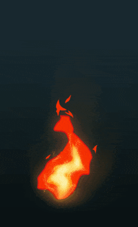 Burning Flame Animated Gif