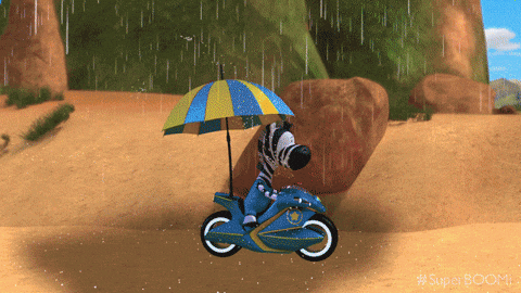 Struck By Lightning Gif