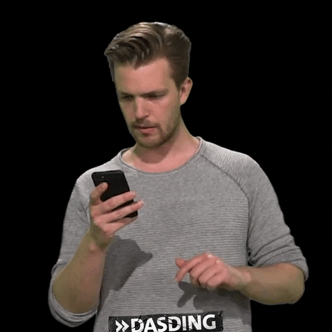 Phone Reaction GIF by DASDING - Find & Share on GIPHY