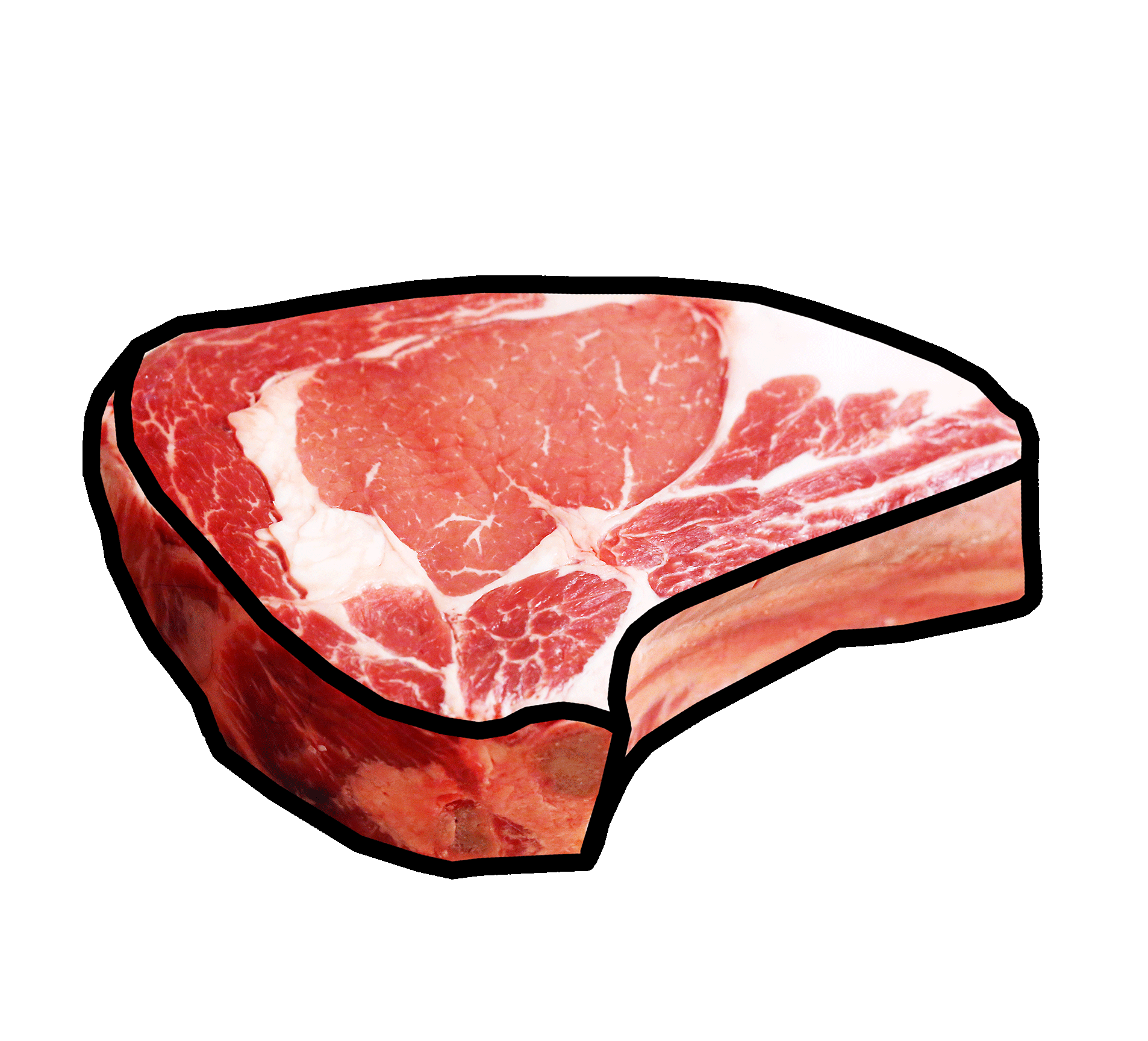 Raw Meat Longboarding Sticker by Caliber Trucks for iOS & Android | GIPHY