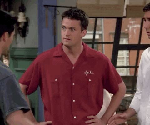 Friends Chandler GIFs - Get the best GIF on GIPHY