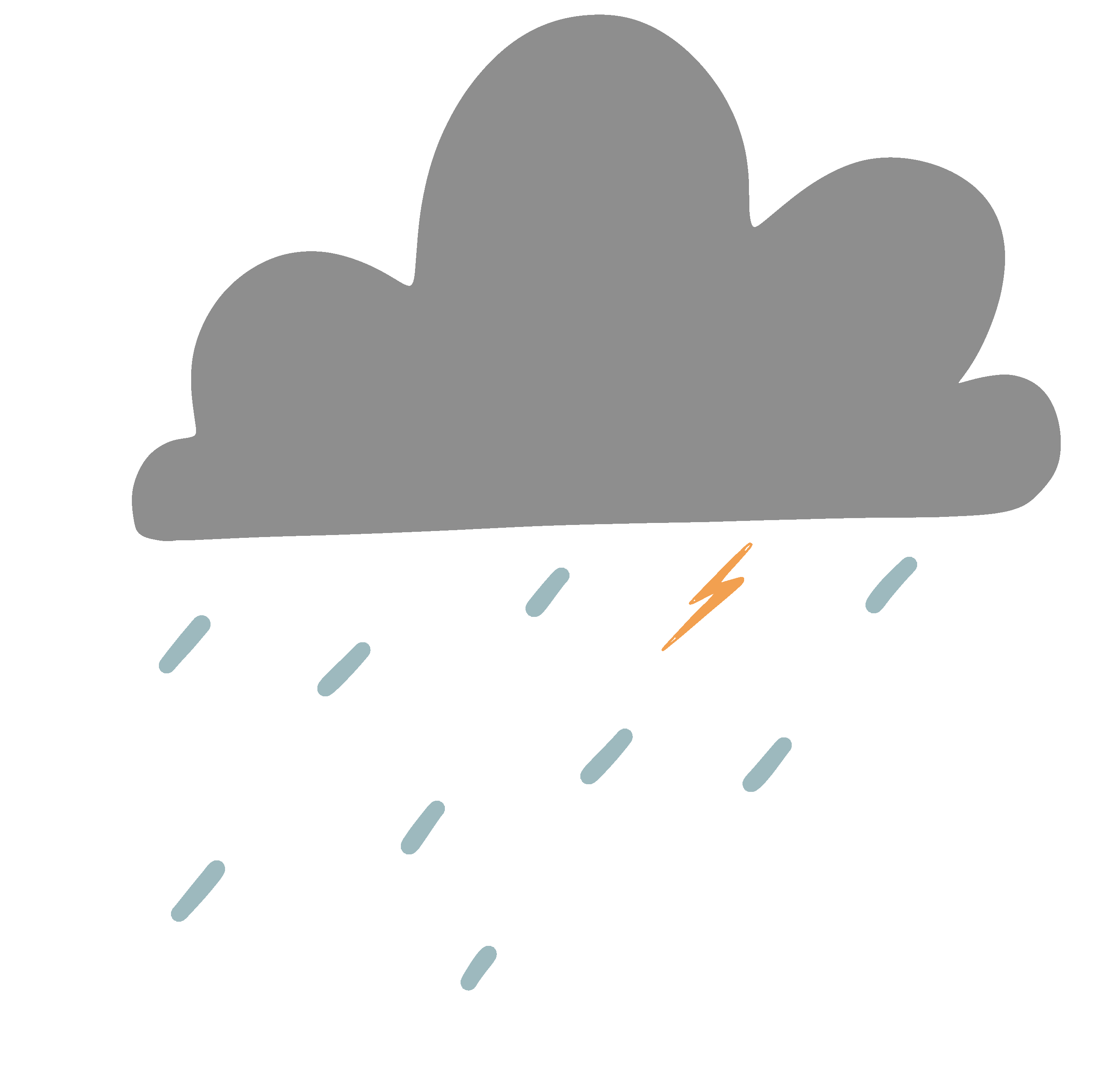 Rain Storm Sticker for iOS & Android | GIPHY