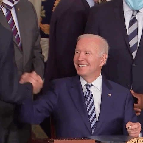Happy Joe Biden GIF by The Democrats - Find & Share on GIPHY