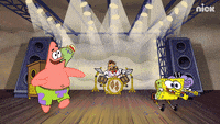 Spongebob And Patrick Dancing