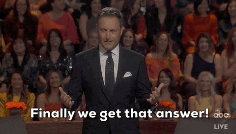 Episode 11 Bachelor Finale GIF by The Bachelor - Find & Share on GIPHY