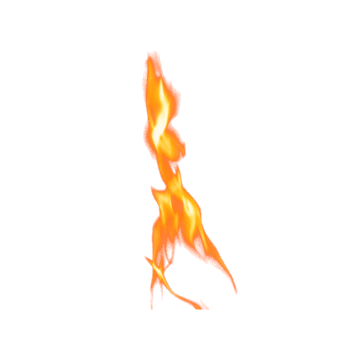 Fire Flame Sticker by Subdued for iOS & Android | GIPHY