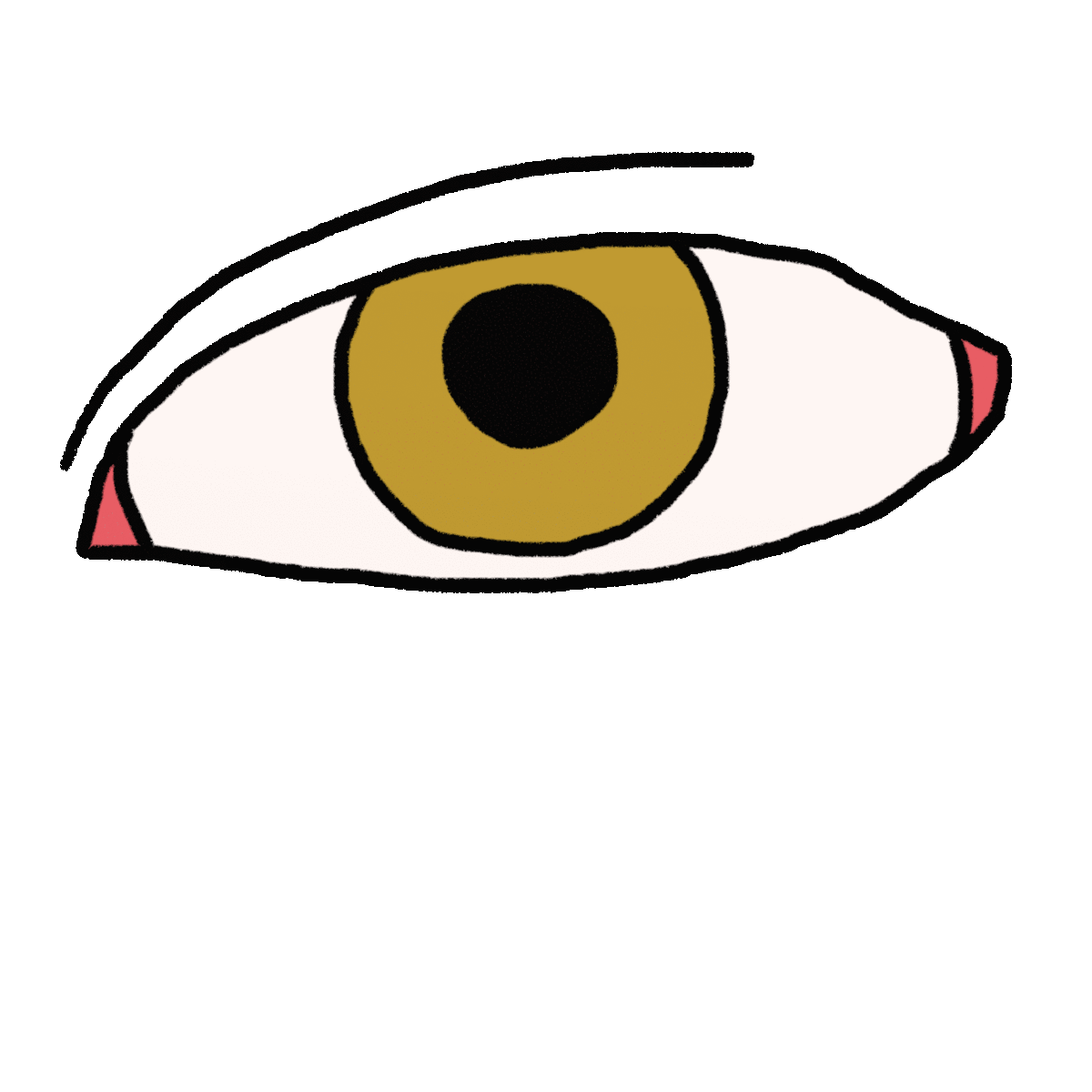 Cartoon Blinking Sticker for iOS & Android | GIPHY