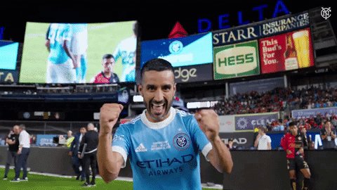 Happy Football GIF by NYCFC - Find & Share on GIPHY