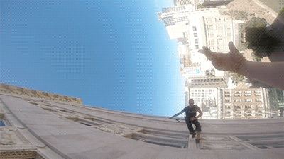 Falling Off Building Gif