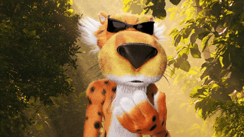 Chester Cheetah Reaction GIF by Cheetos - Find & Share on GIPHY