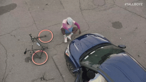 People Getting Hit By Cars Gifs