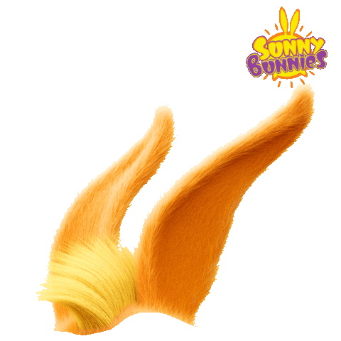 Turbo Bunny Ears Sticker by Sunny Bunnies for iOS & Android | GIPHY