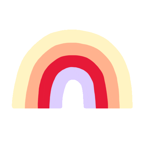 Rainbow Color Sticker by Léa Binda for iOS & Android | GIPHY