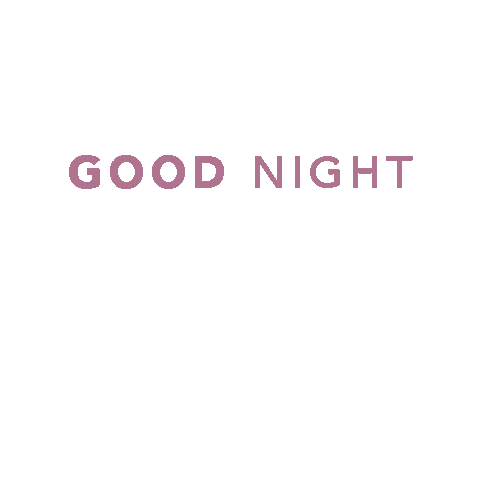 Good Night Pink Sticker by Vondel Hotels for iOS & Android | GIPHY